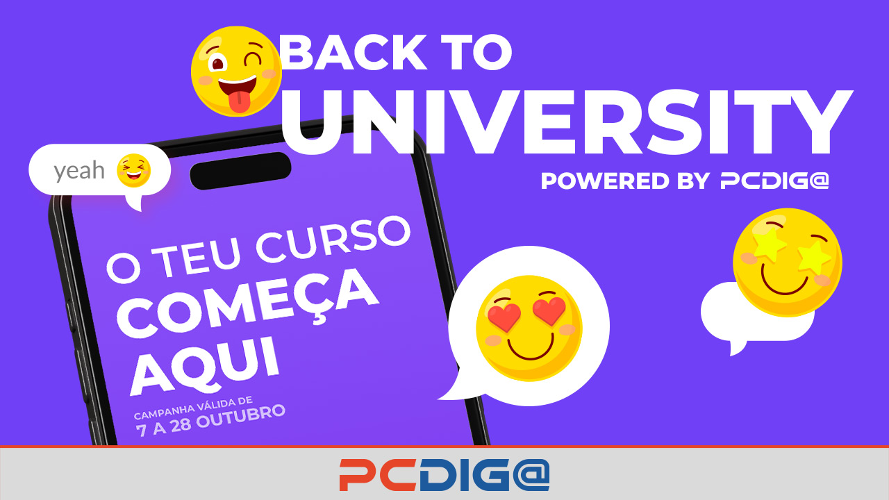 Back to University PCDIGA 🏫 | O teu Curso Começa Aqui | PCDIGA