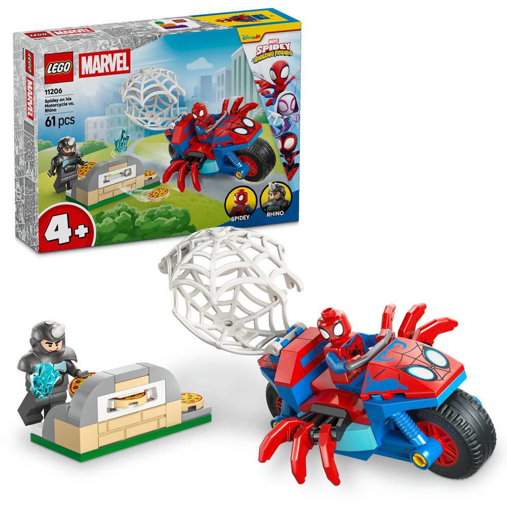 LEGO Marvel: Spidey And His Amazing Friends: Spidey na sua Mota contra ...