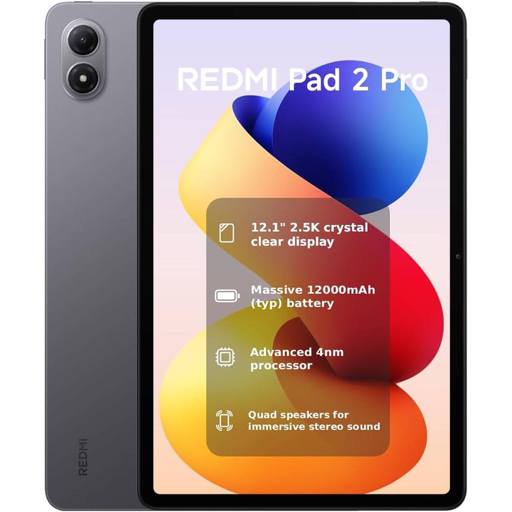 Tablet Xiaomi Redmi Pad 2 Pro 12.1" 6GB/128GB Wi-Fi Graphite Gray ...