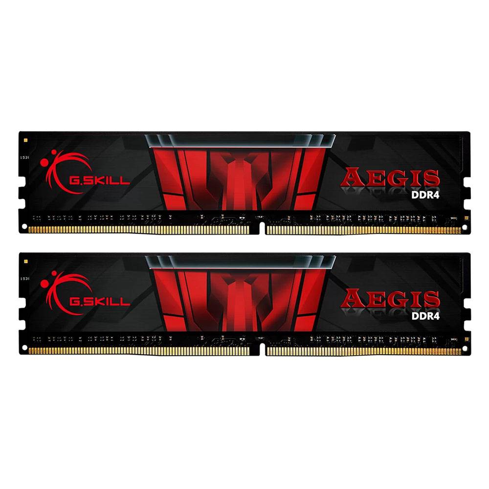 Memória Ram Udimm G Skill Aegis 16gb 2x8gb Ddr4 3200mhz Intel Xmp