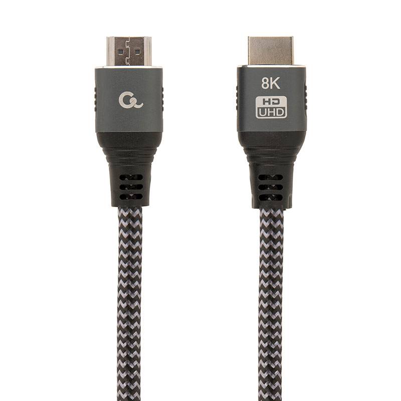 Cabo HDMI 2.1 8K 60Hz Gembird CCB-HDMI8K-3M Select Plus Series Braided ...