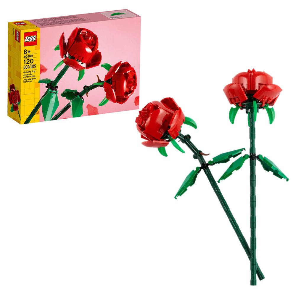 LEGO Botanical: Rosas | Idades 8+ | 120 Peças | Item 40460 | PCDIGA
