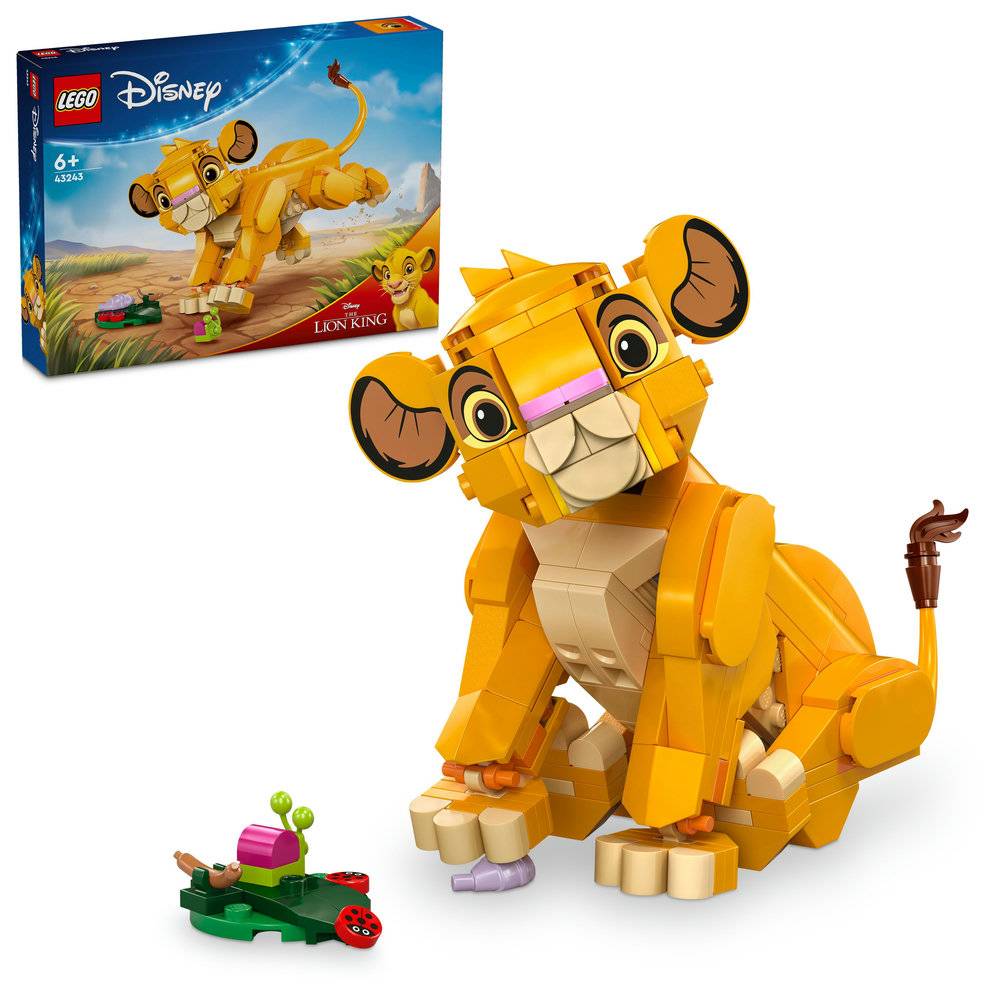 LEGO Disney: Simba, O Rei Leão – Versão Cria | Idades 6+ | 222 Peças ...