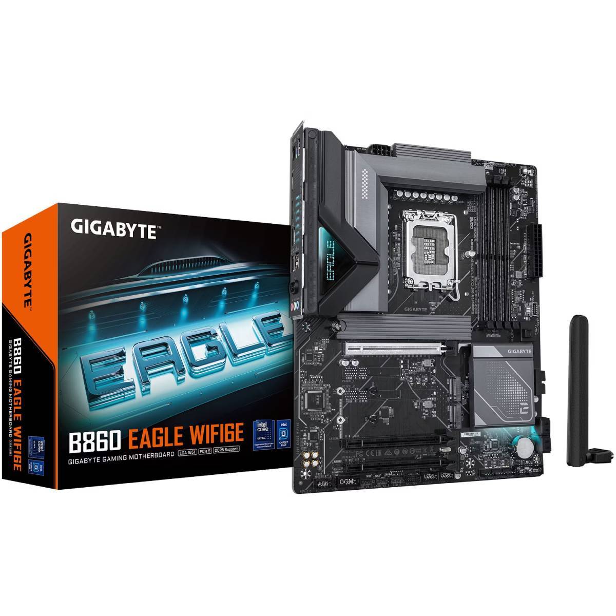 Motherboard ATX Gigabyte B860 Eagle WiFi6E Skt1851 | PCDIGA