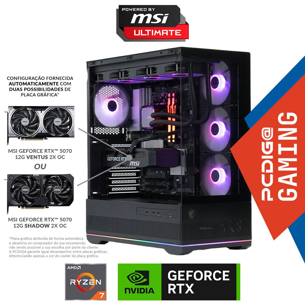 Computador Desktop PCDIGA Gaming GML-MR78OJ5 | PCDIGA