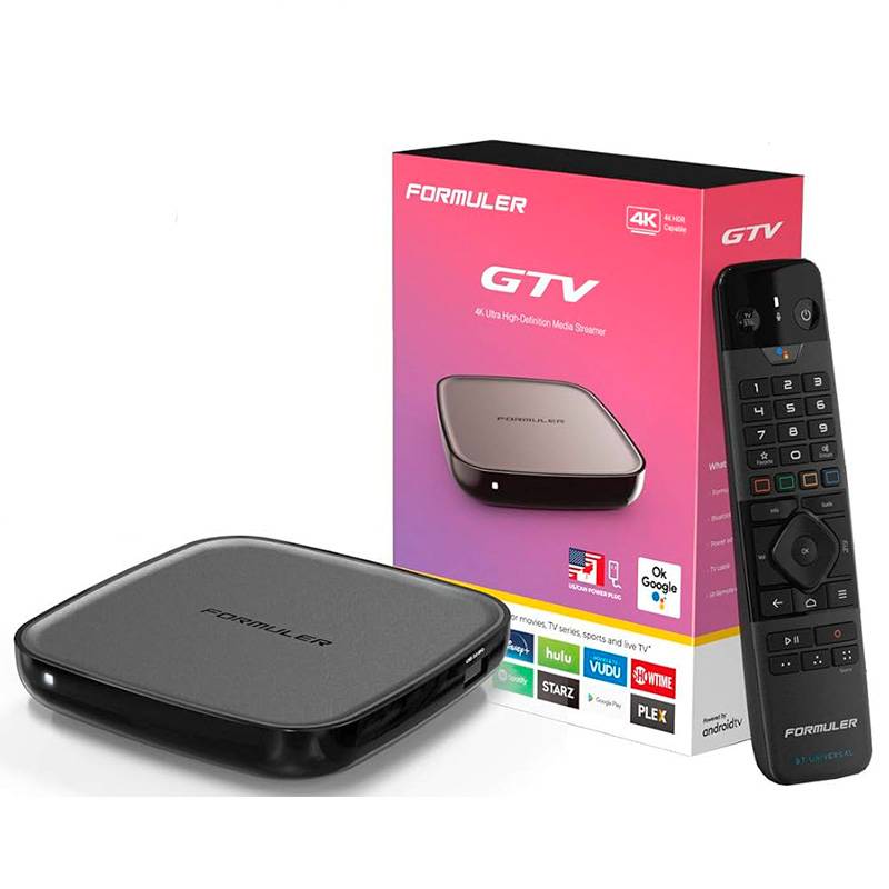 Box IPTV Android TV Formuler GTV 2GB/16GB 4K 2160p MYTVOnline2 | PCDIGA