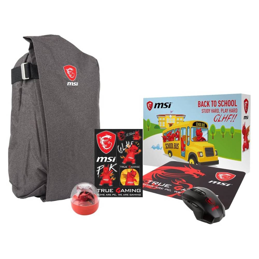Pack Back to School MSI Dragon Fever GS | PCDIGA