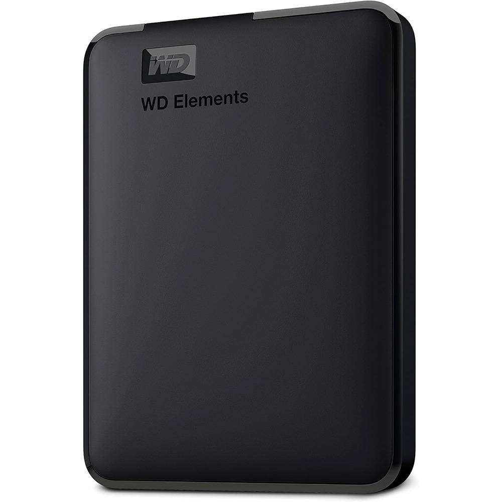 Disco Externo 2.5" Western Digital WD Elements 2TB USB 3.2 Gen 1 Preto | PCDIGA