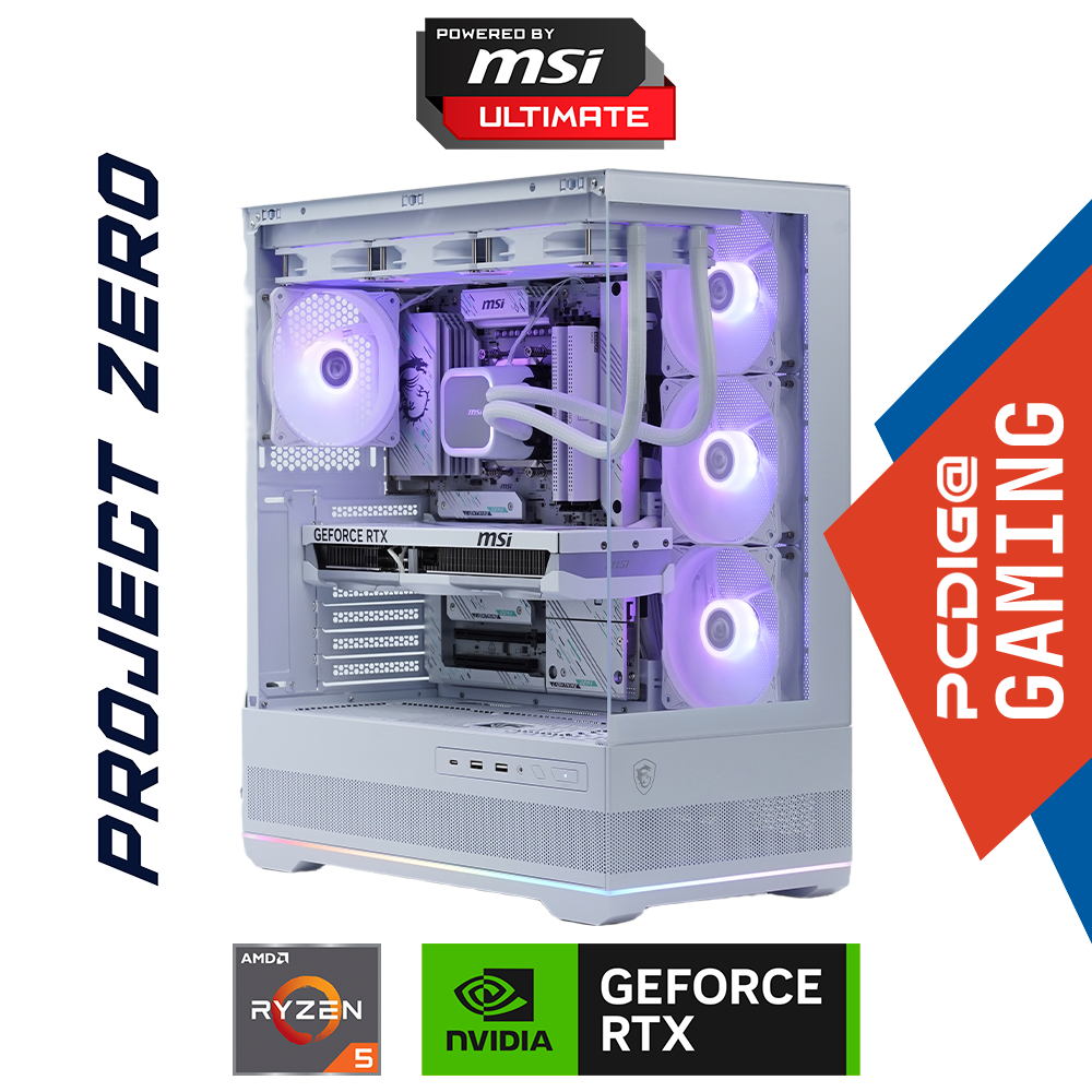 Computador Desktop PCDIGA Gaming GML-MR59SL5 - MSI PROJECT ZERO | PCDIGA