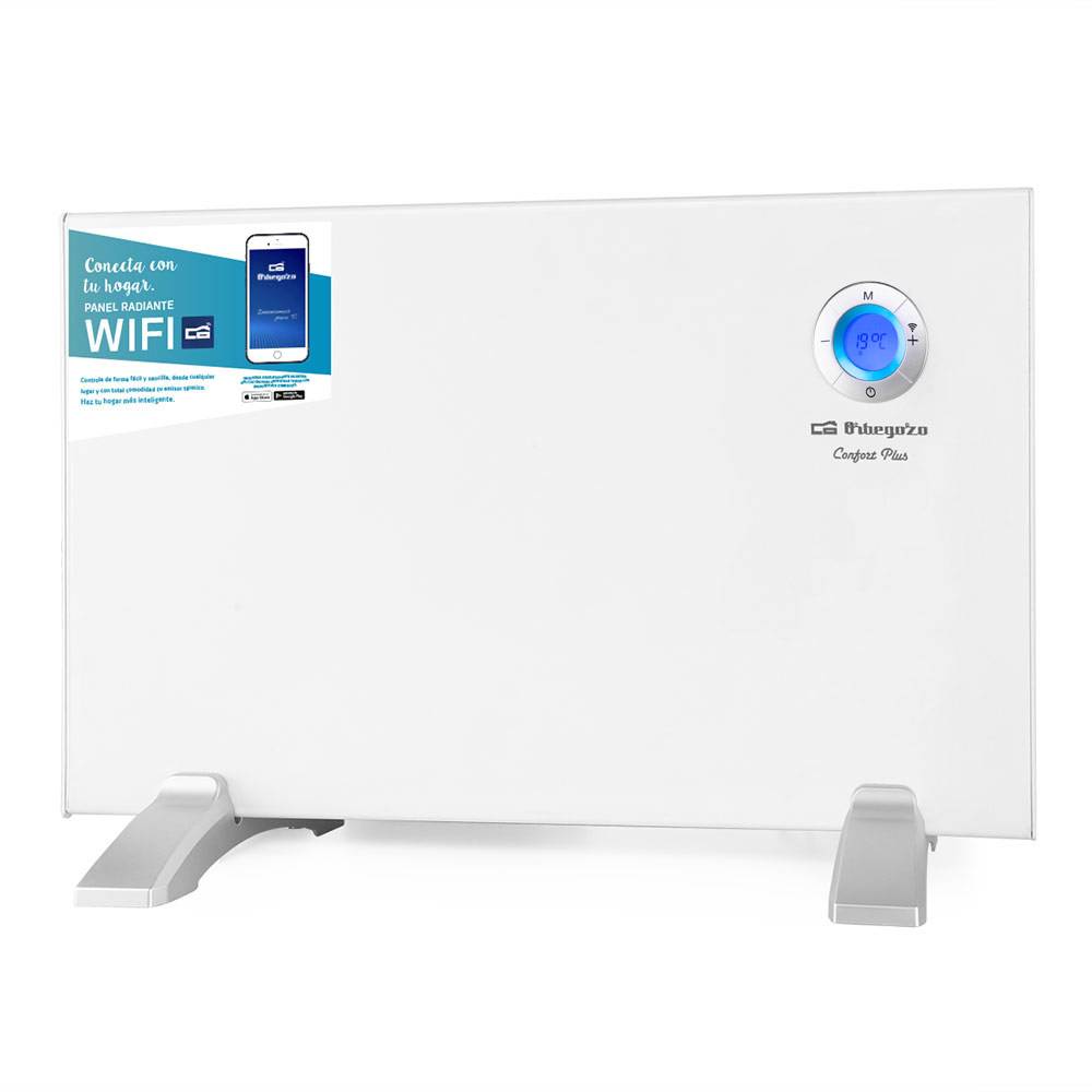 Painel Radiante Orbegozo REW 1000 A 1000W Wi-Fi Branco | PCDIGA