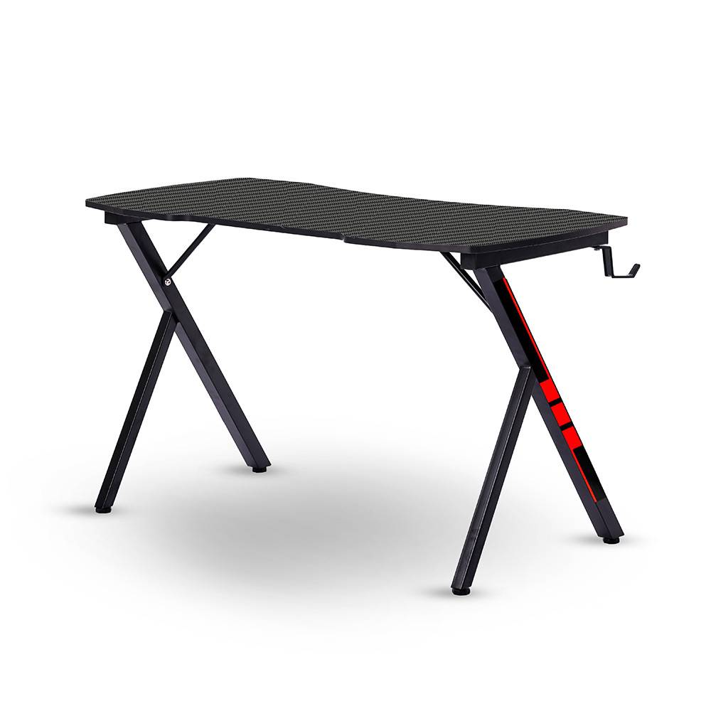 Secretária Gaming Napofix Yani (120x60cm) Preta | PCDIGA