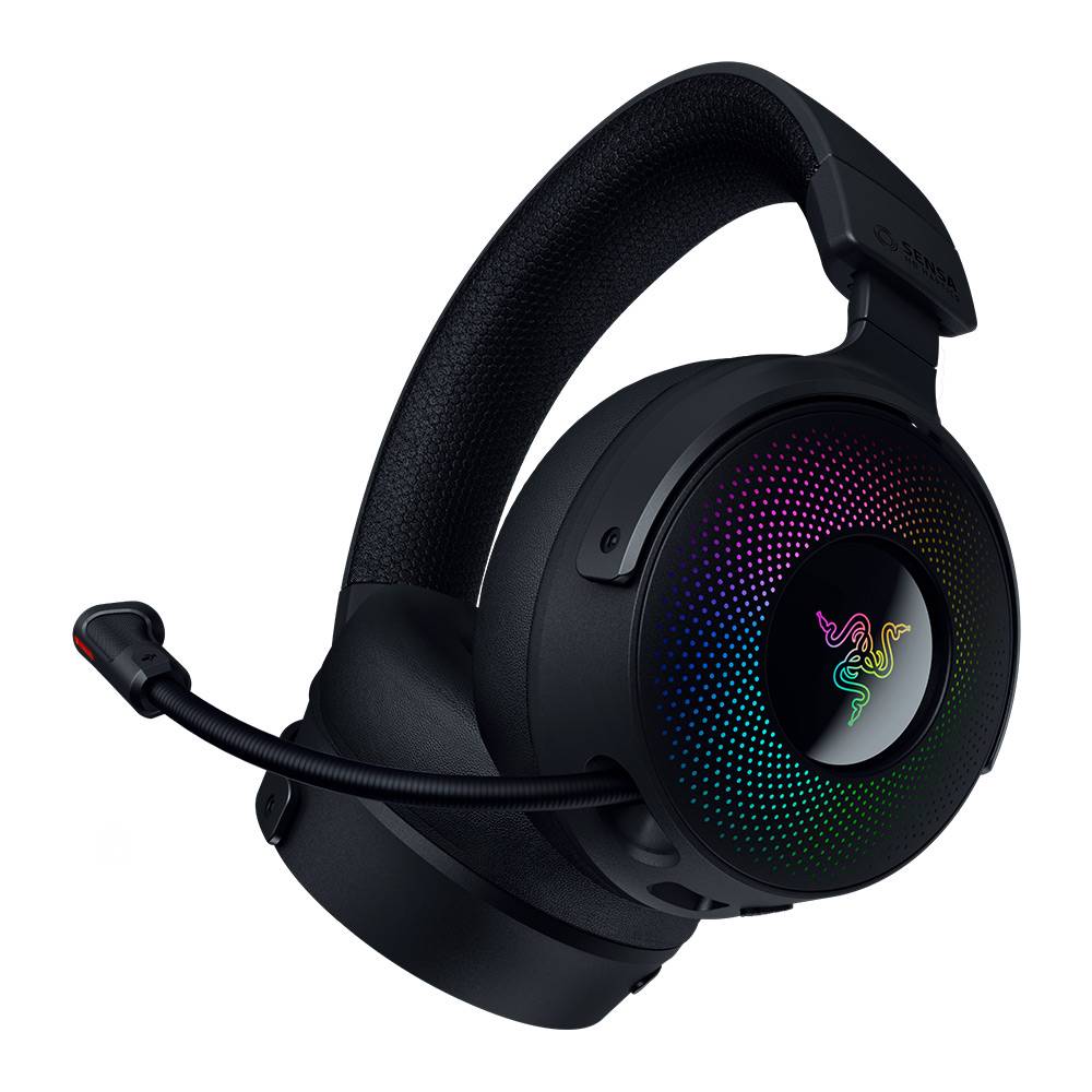 Headset Razer Kraken V4 Pro RGB Gaming Wireless/Bluetooth Preto | PCDIGA