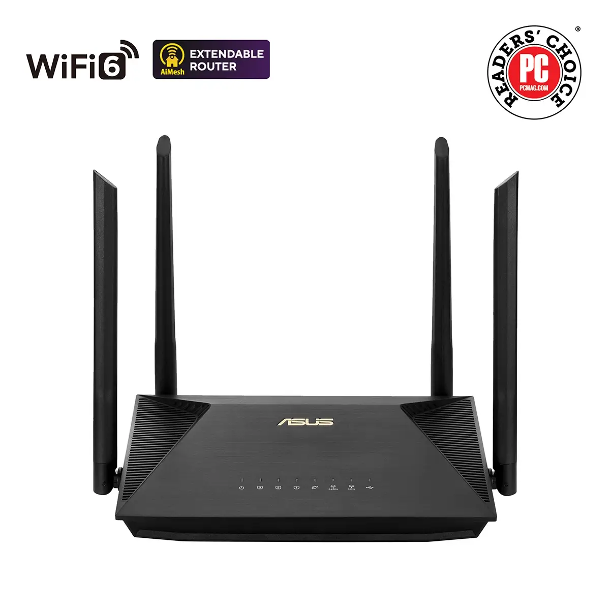 Router Asus RT-AX1800U AX1800 Dual-Band WiFi 6 Mesh Gigabit | PCDIGA