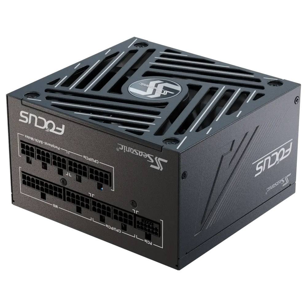 Fonte de Alimentação ATX Seasonic Focus GX-750W V4 ATX 3.1/PCIe 5.1 80 ...