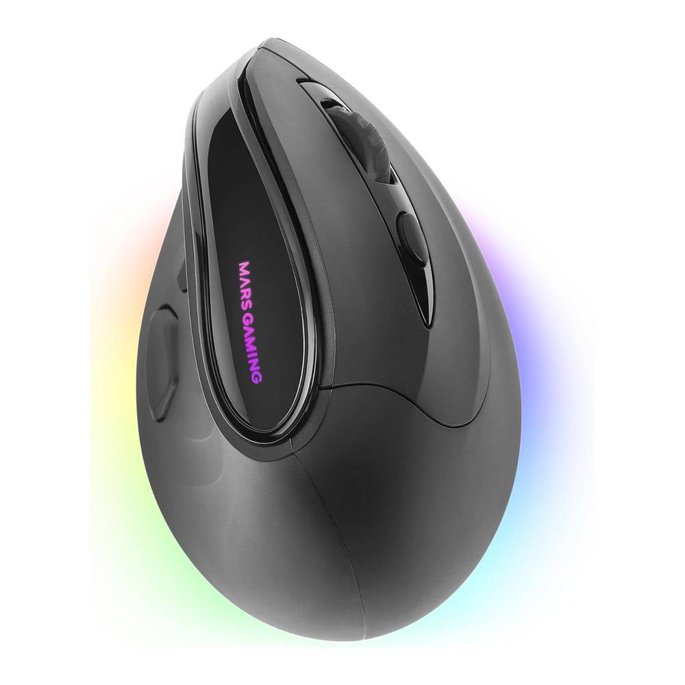 Rato Óptico Mars Gaming MM-SK Ergonomic Vertical RGB Wireless/Bluetooth ...