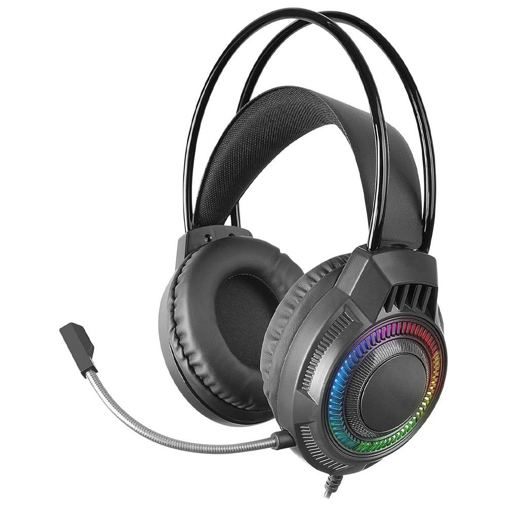Headset Mars Gaming MH124 FRGB Preto | PCDIGA