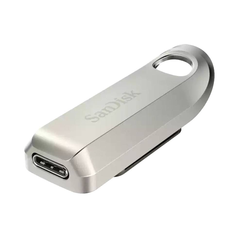 Pen Drive SanDisk Ultra Luxe 512GB USB 3.2 Gen 1 Type-C Prateada | PCDIGA