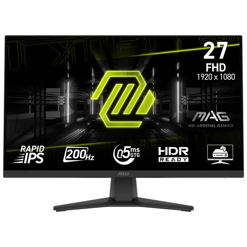 Monitor MSI MAG 272F IPS 27" FHD 16:9 200Hz FreeSync Premium | PCDIGA