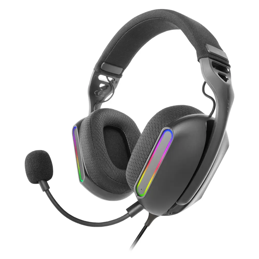Headset Mars Gaming MH-PRO Gaming ARGB Wired Preto | PCDIGA