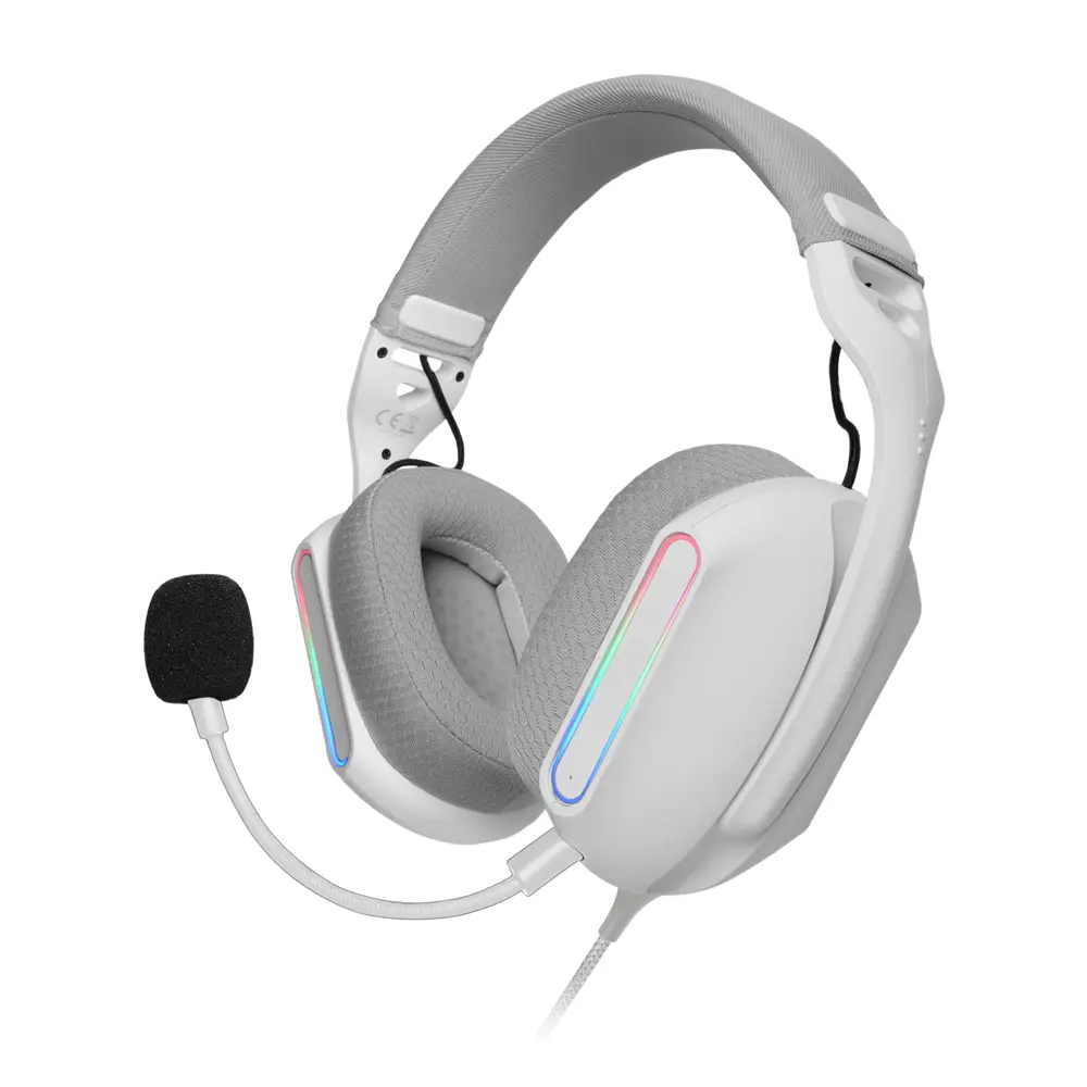 Headset Mars Gaming MH-PRO Gaming ARGB Wired Branco | PCDIGA
