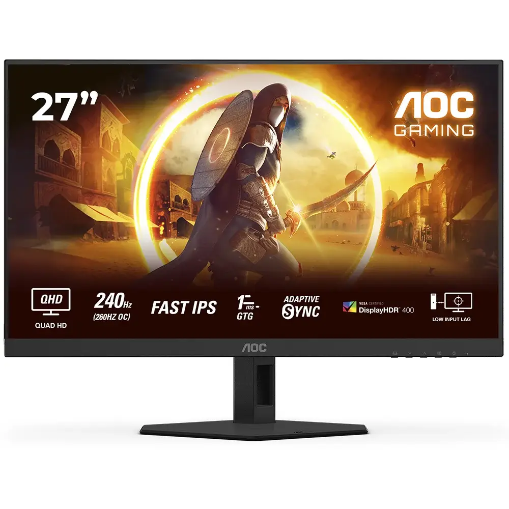 Monitor AOC G4 Q27G4ZR Fast IPS W-LED 27" QHD 16:9 240Hz/260Hz (OC ...