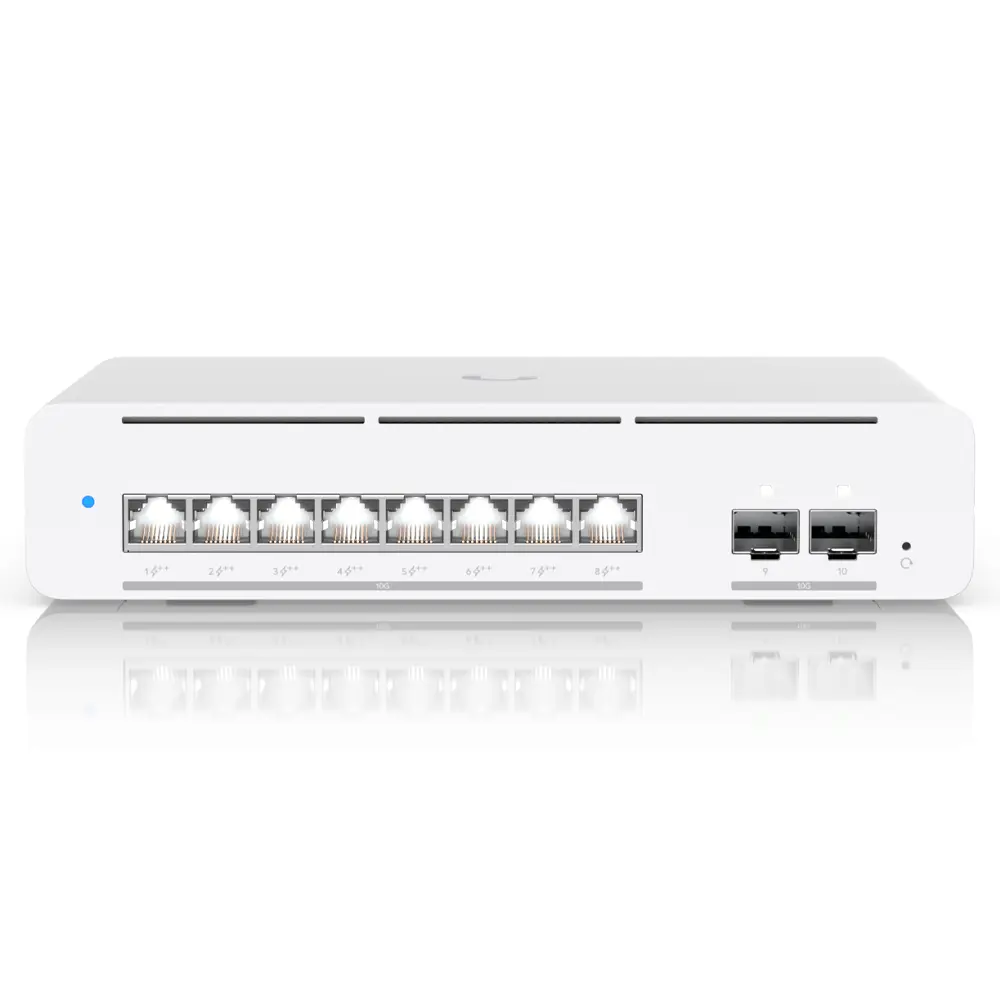 Switch de Rede Ubiquiti Unifi Pro XG 8 PoE 10GbE + 2x SFP+ Managed | PCDIGA