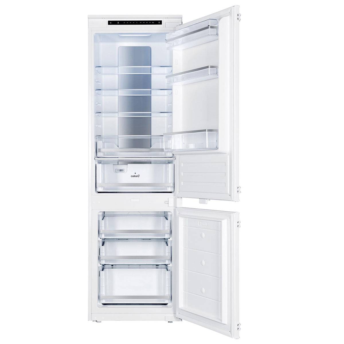 Frigorífico Combinado de Encastre Cata CI 54177 NF 241 Litros F Branco ... Frigorífico Combinado de Encastre Cata CI 54177 NF 241 Litros F Branco ...