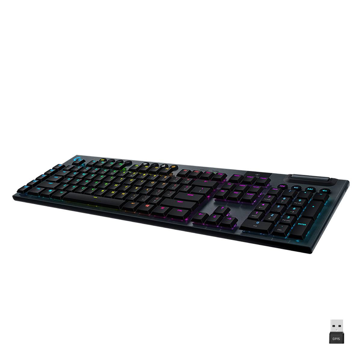 Teclado Mecânico Logitech G915 Lightspeed RGB Wireless PT GL Tactile ...