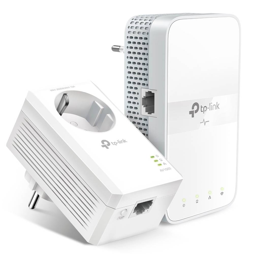 Kit Adaptador Powerline TP-Link TL-WPA7617 KIT AV1000 Homeplug AV2 ...