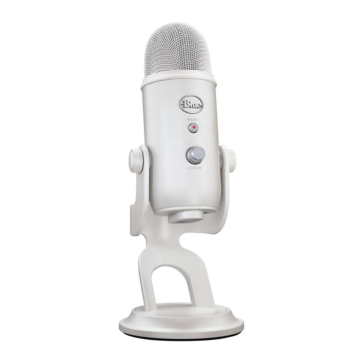 Microfone Logitech for Creators Blue Yeti USB Condensador PC/Mac Branco ...