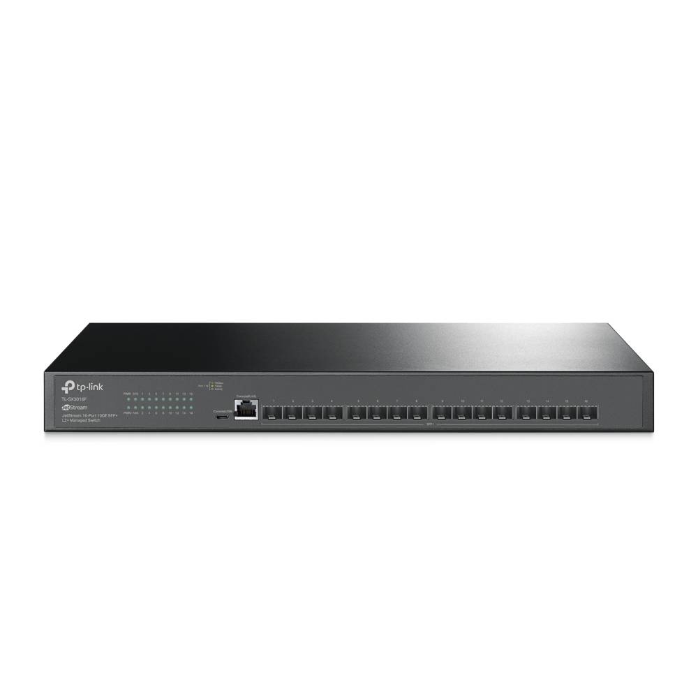 Switch de Rede TP-Link TL-SX3016F JetStream 16 Portas SFP+ (10GbE ...