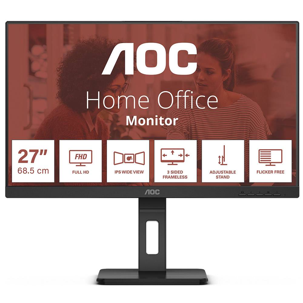 Monitor AOC 27E3QAF IPS W-LED 27" FHD 16:9 75Hz VESA Adaptive Sync | PCDIGA