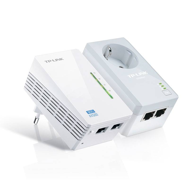 Kit Adaptador Powerline TP-Link TL-WPA4226 KIT AV600 Homeplug AV Fast ...
