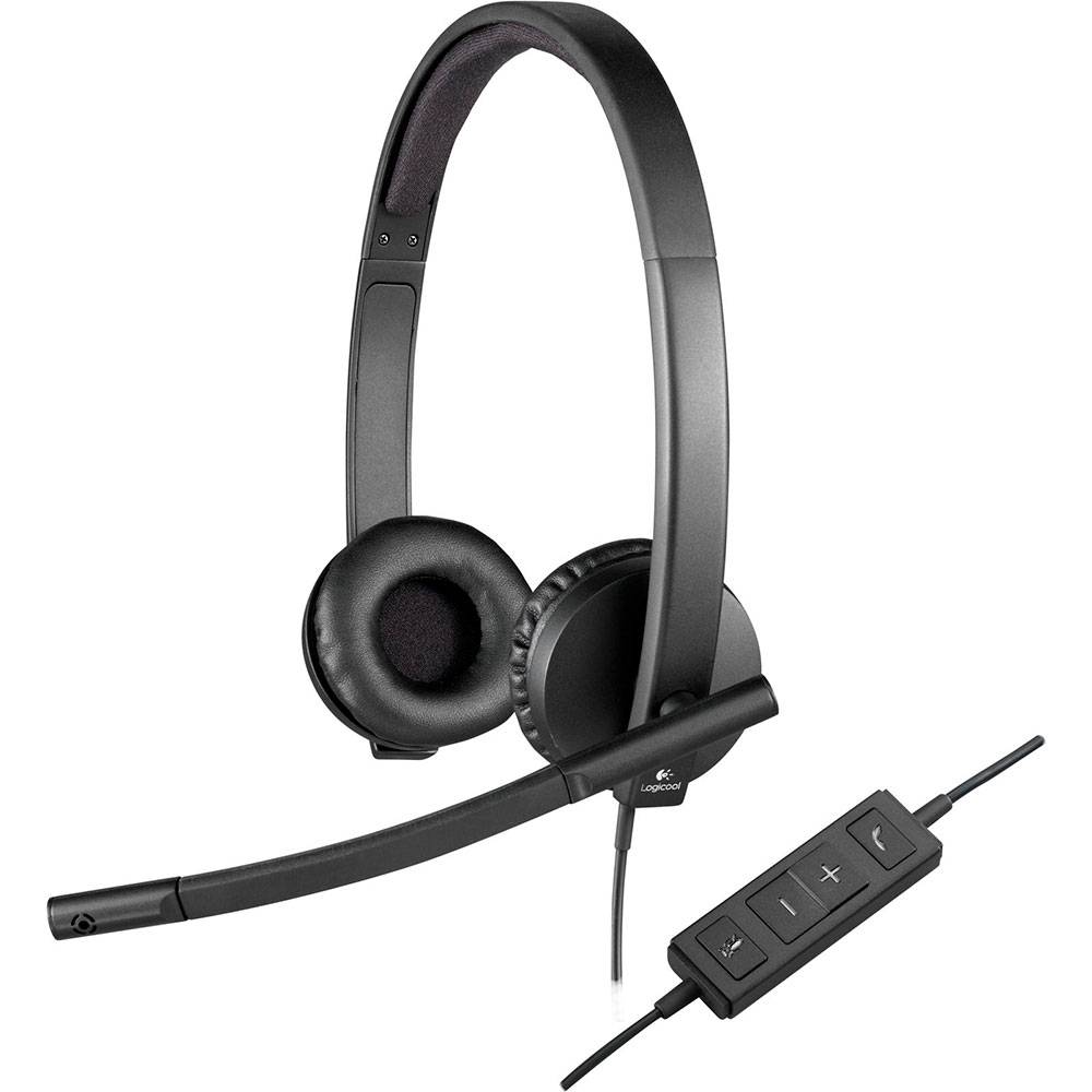 Headset Logitech H570e USB | PCDIGA